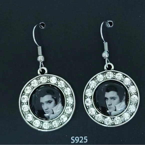 Elvis Presley | Jewelry | New Elvis Presley Earrings Pierced Dangle ...